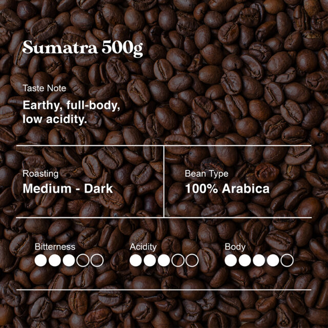 Sumatra (500g) - Mister Coffee Singapore
